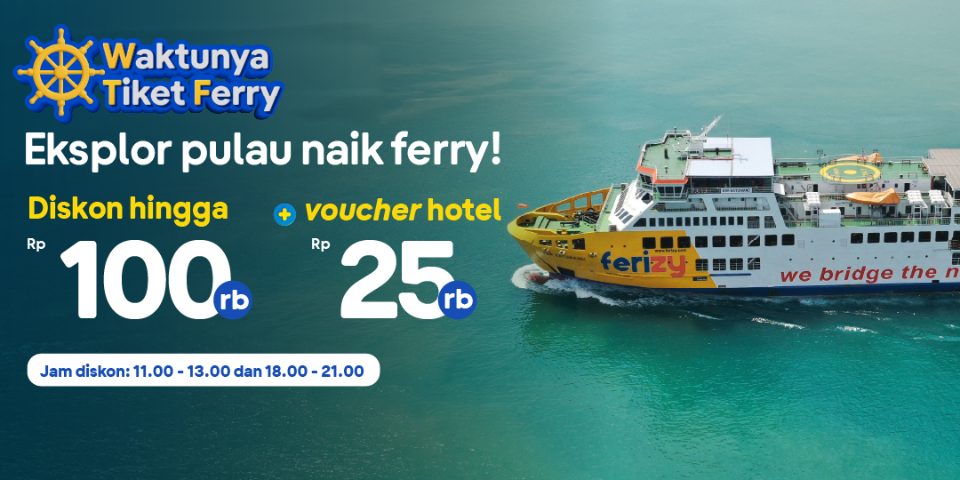 Ferry - Tiket Kapal Ferry Online Terpercaya di tiket.com