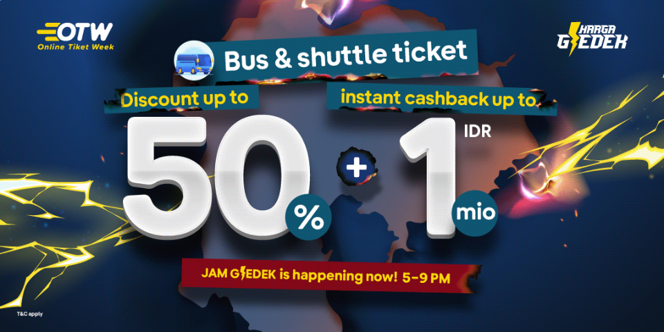 Cheap Bus Tickets Online | Travel Tickets tiket.com