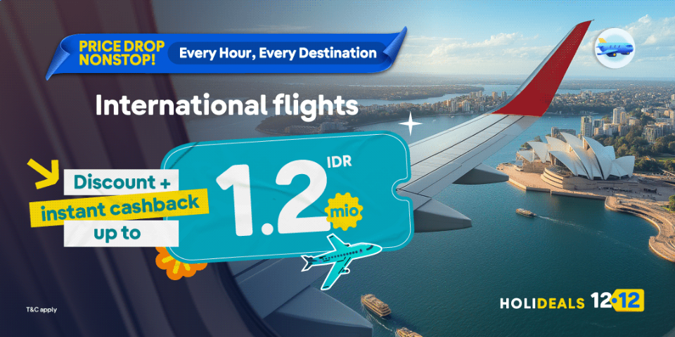 Best Price Online Flight Ticket + Latest Promo at tiket.com
