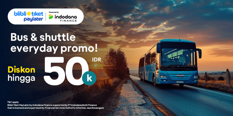 Harga Tiket Bus Online & Travel Shuttle Bus di tiket.com