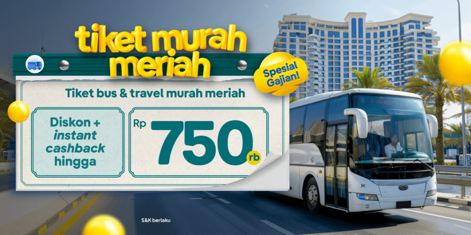 Harga Tiket Bus Online & Travel Shuttle Bus di tiket.com