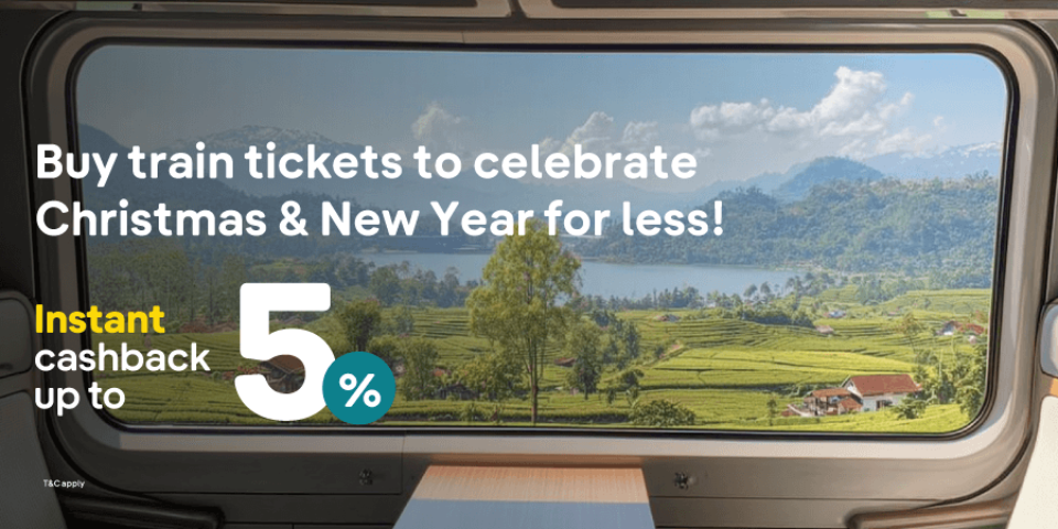 Online KAI Train Tickets: Discount + Cashback Up to 25%