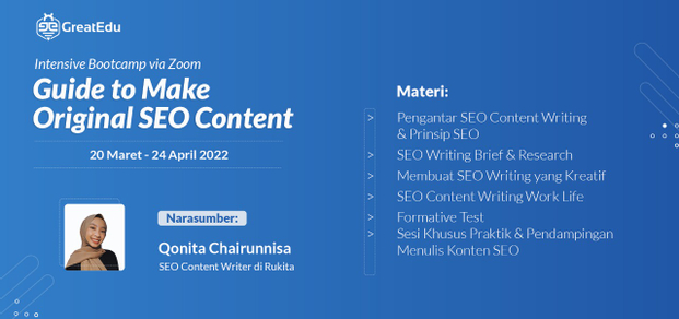 Tiket Guide to Make Original SEO Content Harga Promo - tiket.com