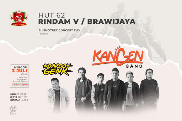 Tiket SUNMOTRET FESTIVAL KANGEN BAND & NDARBOY GENK Harga Promo - tiket.com