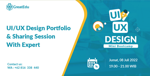 Tiket UI/UX Design Portfolio & Sharing Session With Expert Harga Promo ...