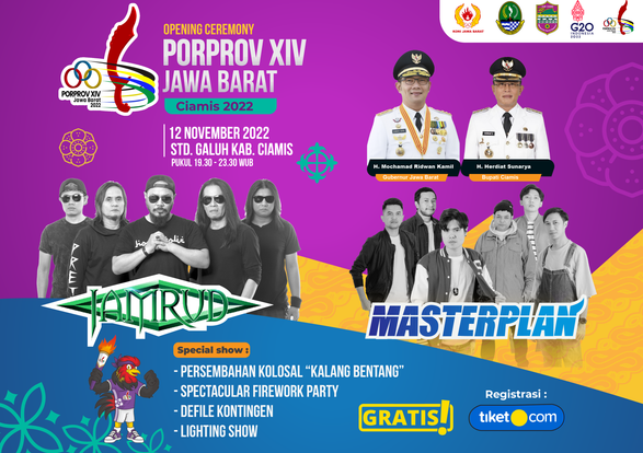 Tiket PORPROV XIV JAWA BARAT CIAMIS Harga Promo - tiket.com