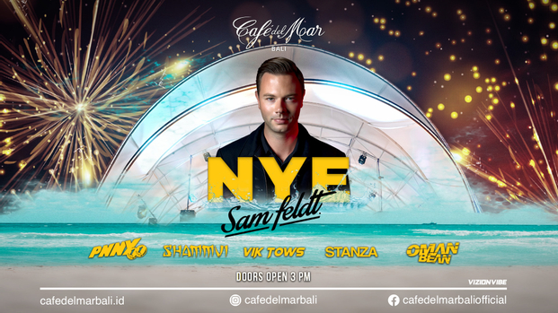 Tiket NYE Sam Feldt Café del Mar Bali Harga Promo - tiket.com