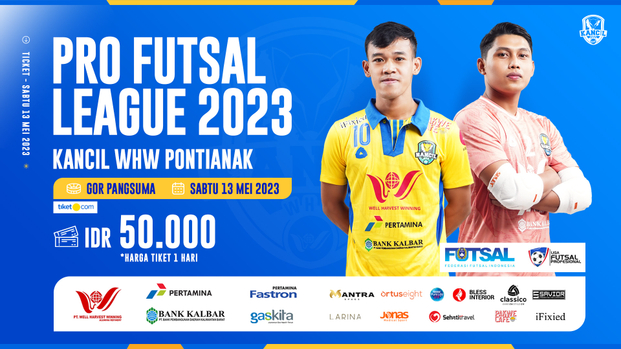 Tiket Pro Futsal League 2023 - Series Pontianak Harga Promo - tiket.com