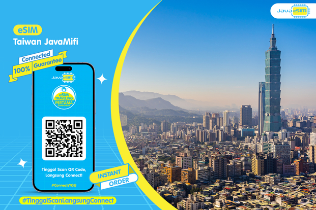 Tiket eSIM Taiwan by JavaMifi Harga Promo - tiket.com