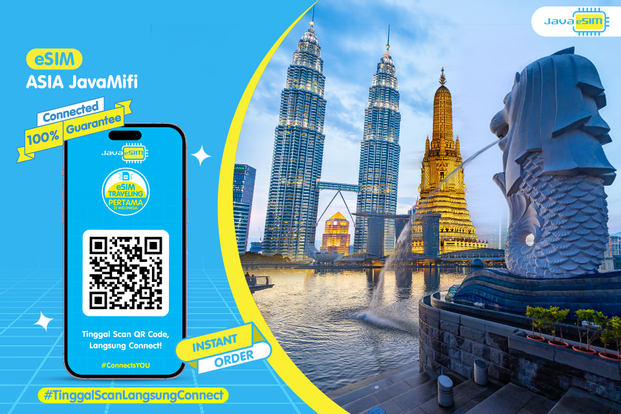 Tiket eSIM Asia JavaMifi Harga Promo - tiket.com