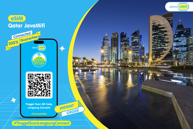 Tiket eSIM Qatar by JavaMifi Harga Promo - tiket.com