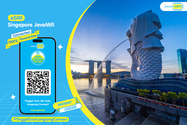 Tiket eSIM Singapore by JavaMifi Harga Promo - tiket.com