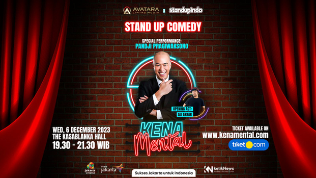 Tiket Kena Mental - Stand Up Comedy Show; Panji Pragiwaksono - Ali ... Tiket Kena Mental - Stand Up Comedy Show; Panji Pragiwaksono - Ali ...