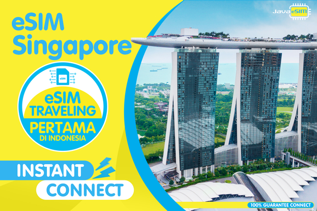 Tiket eSIM Singapore by JavaMifi Harga Promo - tiket.com