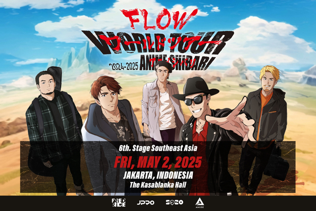 Tiket Flow World Tour "Anime Shibari 2024 - 2025" - Jakarta (Seputar ...