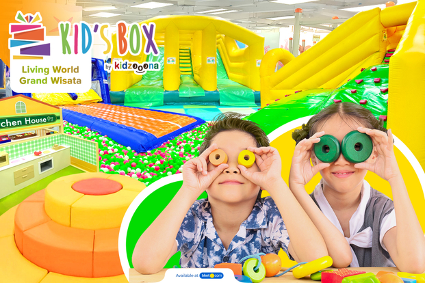 Get Ticket Kids Box Jumbo by Kidzooona Living World Grand Wisata Promo ...