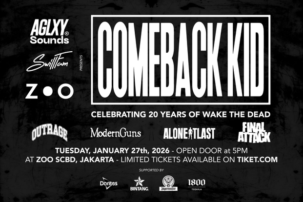 Tiket Ageless Galaxy x Comeback Kid : 20th Anniversary of Wake the Dead ...