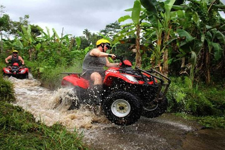 Tiket Bali ATV Quad Bike Pass by Waterfall and Tunnel&White ...