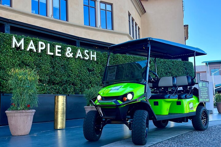 Tiket 1.5 Hour Stretch Limo Golf Cart Tour, Ultimate Old Town ...