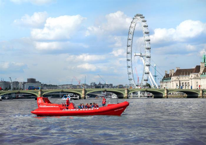 Tiket Thames Rockets Speedboat Experience Harga Promo - tiket.com
