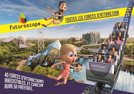 Tiket Entrance ticket for Futuroscope park Harga Promo - tiket.com