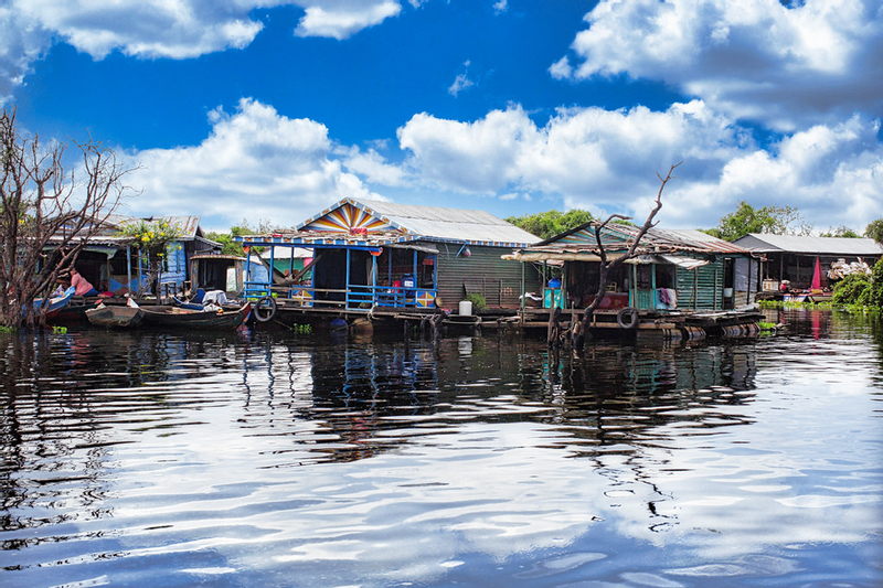 Tiket Half-day tour at Tonle Sap with free Ice cream at Angkor Cookies ...
