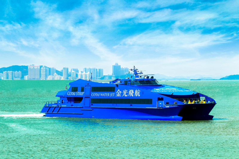 Tiket [Cotai Class / Cotai First] Hong Kong Sheung Wan to Macau Cotai ...