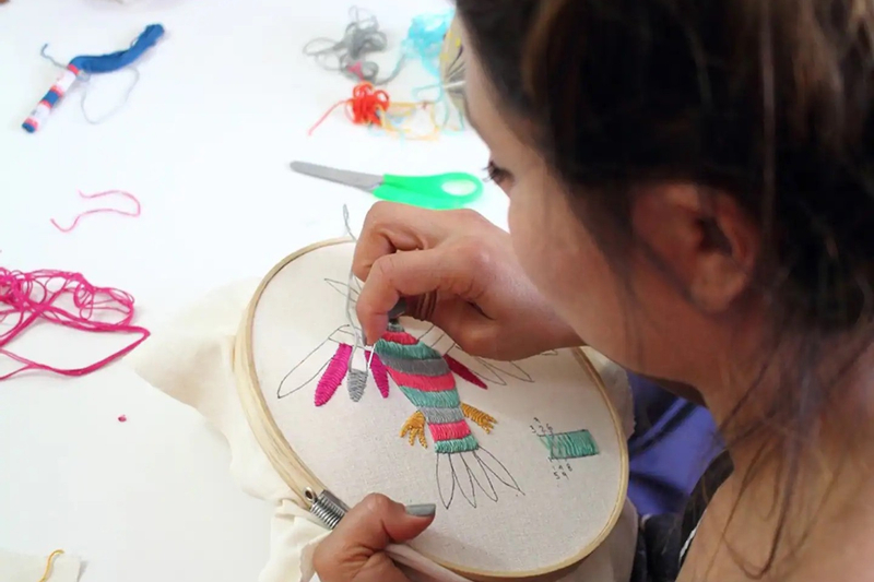 Tiket Vibrant Stitches Embroidery from Merida in Mexico Harga Promo - tiket.com