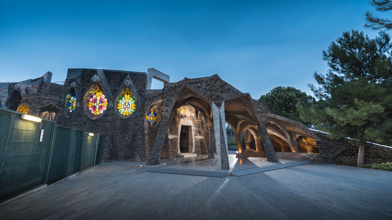 Tiket Gaudi's Crypt and Colonia Guell entrance ticket in Spain Harga ...