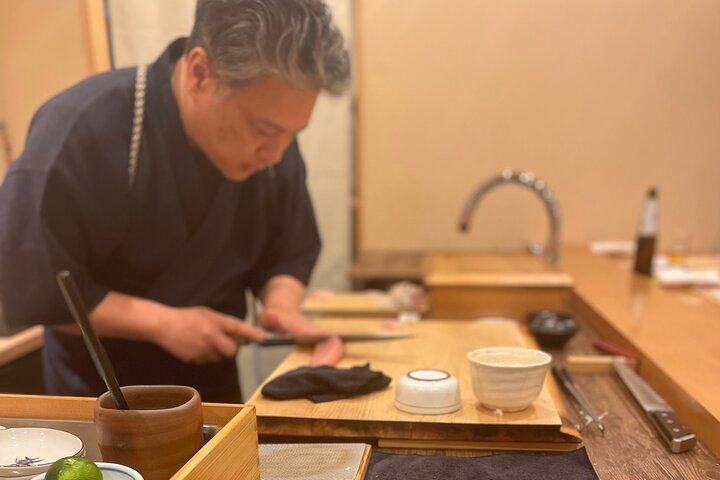 Tiket Kyoto Gion Luxury Sushi Full-Course Dinner Experience Harga Promo ...