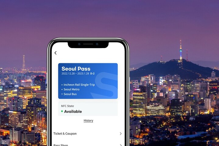 Tiket SEOUL Mobile Public Transport Card for Subway and Bus Harga Promo ...