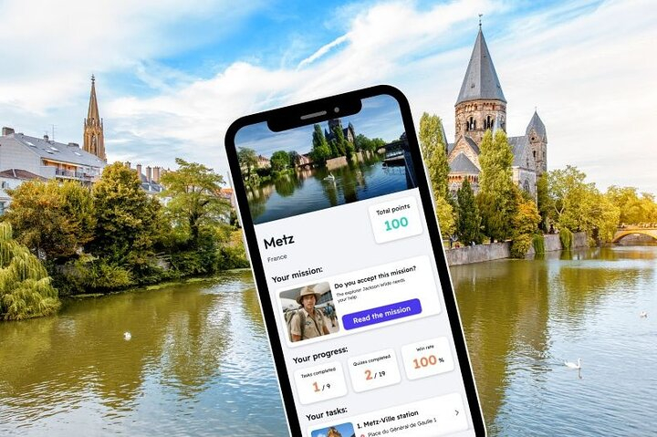 Tiket Metz Exploration Private Game and City Tour on your Phone Harga ...