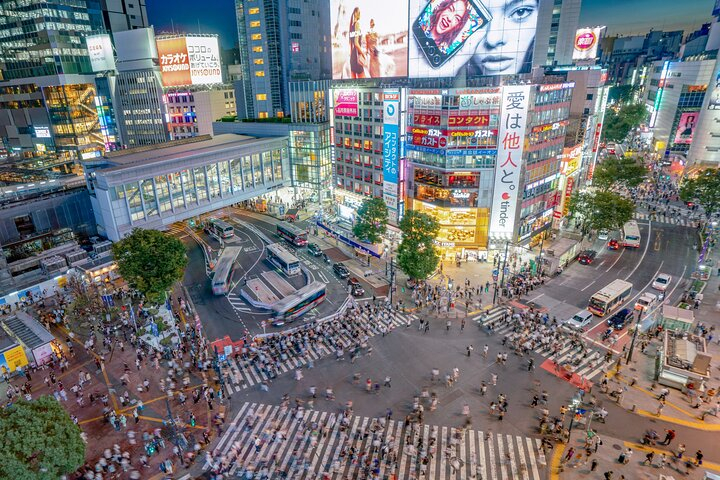 Tiket Shibuya Sky Sunset or night Entry w/ Guided Shibuya Walking Tour ...