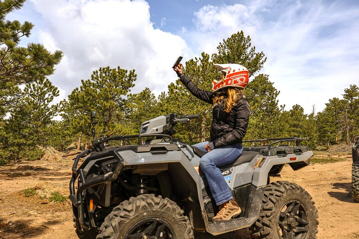 Tiket ATV (quad) ride on a beautiful and fun Rocky Mountain trail Harga ...