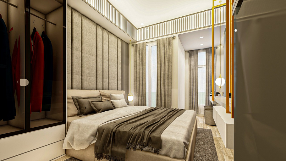 Deluxe Studio Benson Tower with Wi-Fi - Harga Promo Villa & Apartemen