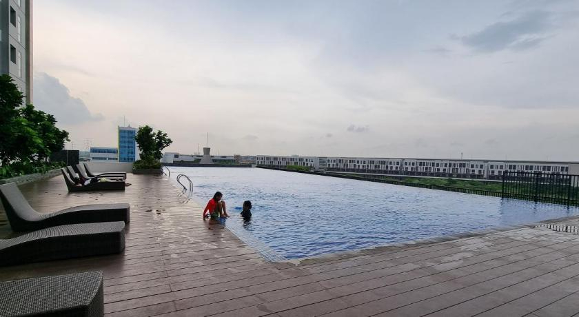 Apt Vasanta Innopark Studio 54R4 Tema Modern dgn Kolam Renang, Onsen ...
