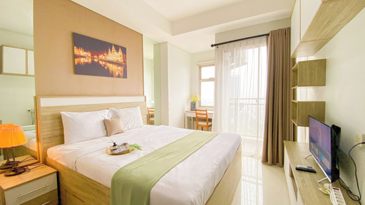 Modern Look and Restful Studio Apartment Springwood Residence Tangerang ...