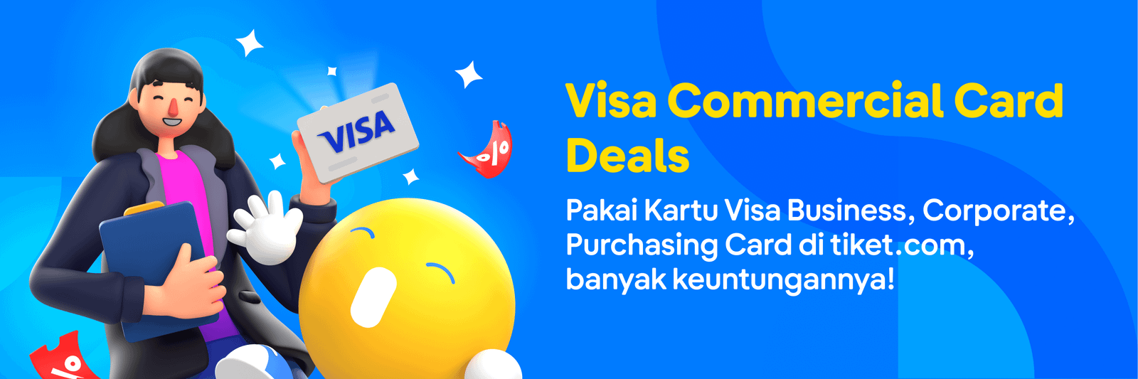 tiket.com for Corporate and Visa