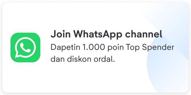 Ikut Top Spender Sekarang!