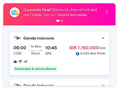 Garuda Corporate Deal | tiket.com