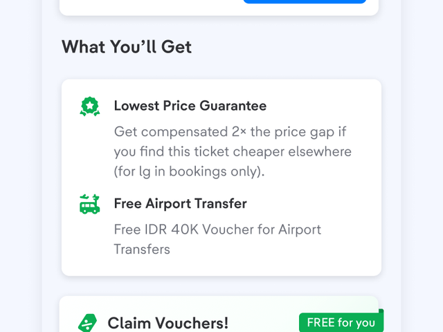 Claim Reward Vouchers From Flights