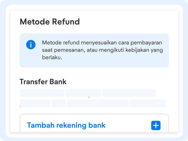 tiket 100% Refund