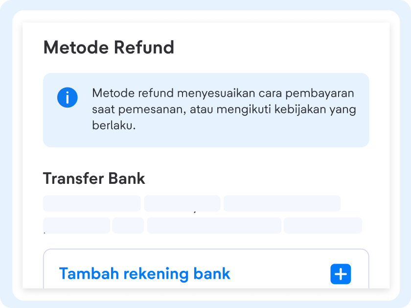 tiket 100% Refund