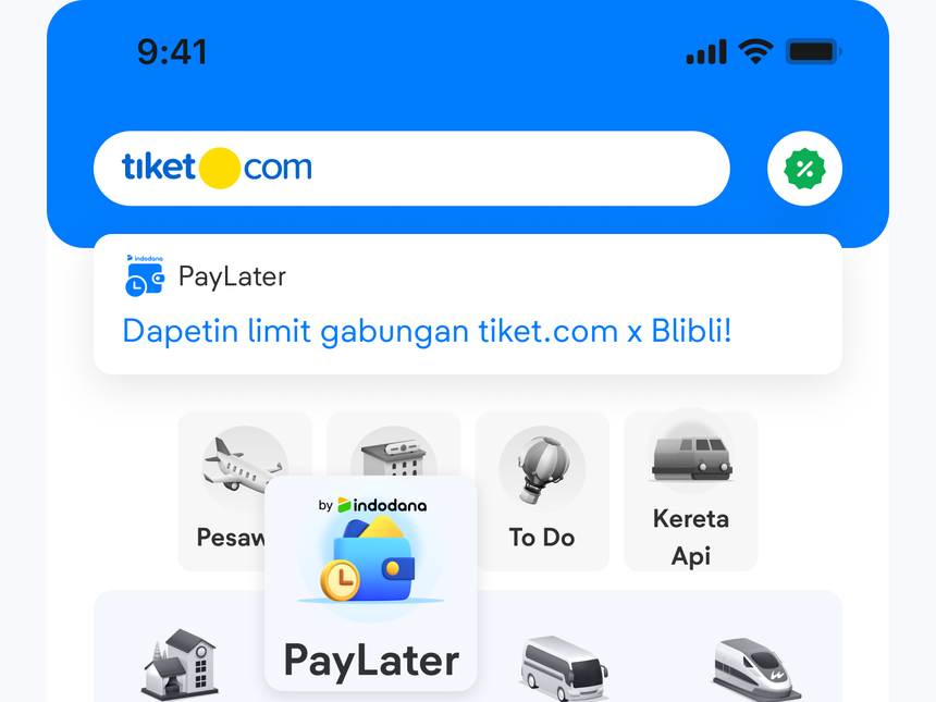 Nikmati Liburan Kapan pun dengan Blibli Tiket PayLater by Indodana Finance!